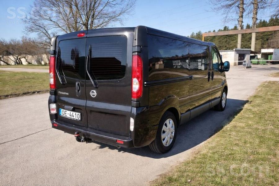 Melns Nissan Primastar 2014 Rīga, ar dzinēja tilpumu 2.00 L un nobraukumu 305 tūkst. km par 9000 €, foto 7 vietnē AUTOMOTO.COM.LV