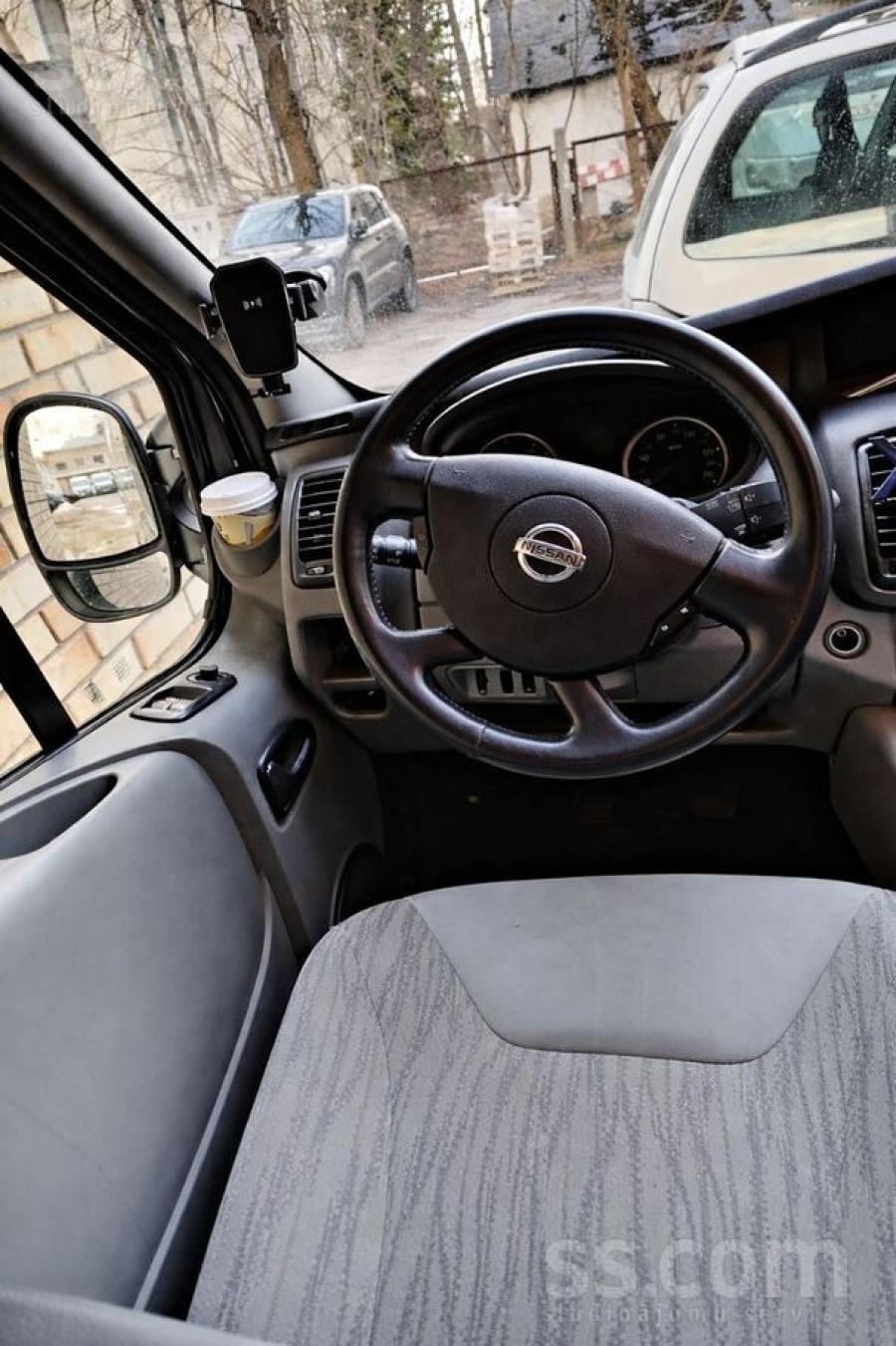 Melns Nissan Primastar 2014 Rīga, ar dzinēja tilpumu 2.00 L un nobraukumu 305 tūkst. km par 9000 €, foto 10 vietnē AUTOMOTO.COM.LV