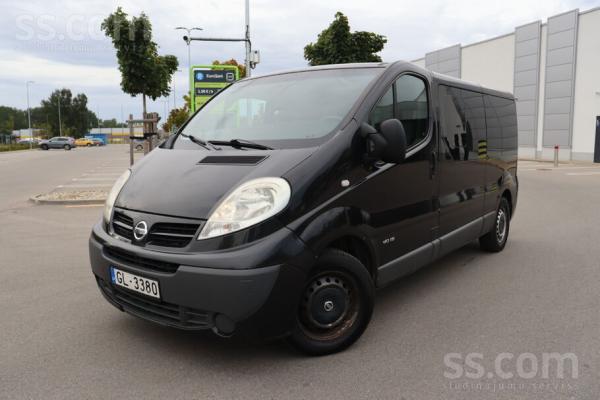 Nissan Primastar 2007 in Riga on AUTOMOTO.COM.LV Black Nissan Primastar 2007 in Riga, with an engine capacity of 2.00 L and mileage of 287 thousand km for 6990 €, photo 1 on AUTOMOTO.COM.LV