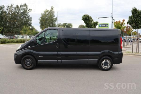 Nissan Primastar 2007 in Riga on AUTOMOTO.COM.LV Black Nissan Primastar 2007 in Riga, with an engine capacity of 2.00 L and mileage of 287 thousand km for 6990 €, photo 6 on AUTOMOTO.COM.LV