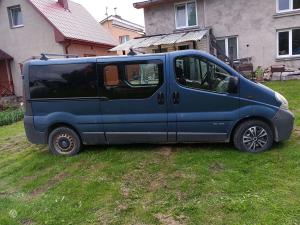 Blue Nissan Primastar 2006 in Siauliai, with an engine capacity of 1.87 L and mileage of 361 thousand km for 2200 €, photo 4 on AUTOMOTO.COM.LV