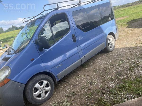 Blue Nissan Primastar 2004 in Liepaja, with an engine capacity of 1.90 L and mileage of 401 thousand km for 1600 €, photo 2 on AUTOMOTO.COM.LV