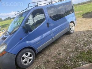 Blue Nissan Primastar 2004 in Liepaja, with an engine capacity of 1.90 L and mileage of 401 thousand km for 1600 €, photo 3 on AUTOMOTO.COM.LV