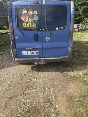 Blue Nissan Primastar 2004 in Liepaja, with an engine capacity of 1.90 L and mileage of 401 thousand km for 1600 €, photo 5 on AUTOMOTO.COM.LV