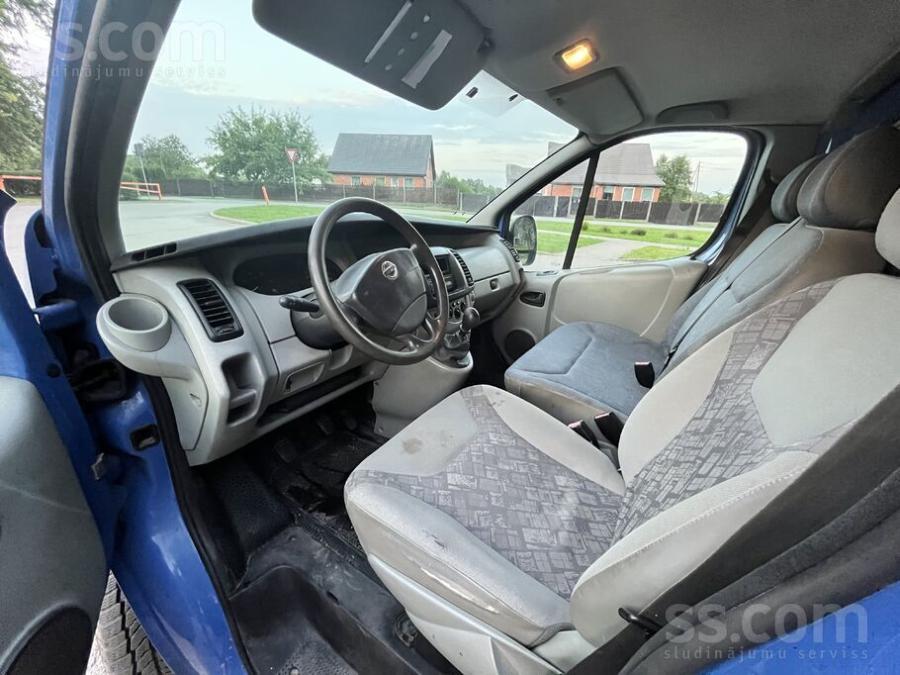 Синий Ниссан Примастар 2006 в Бауска, объемом двигателя 1.90 л и пробегом 192 тыс. км за 3400 €, фото 9 на AUTOMOTO.COM.LV