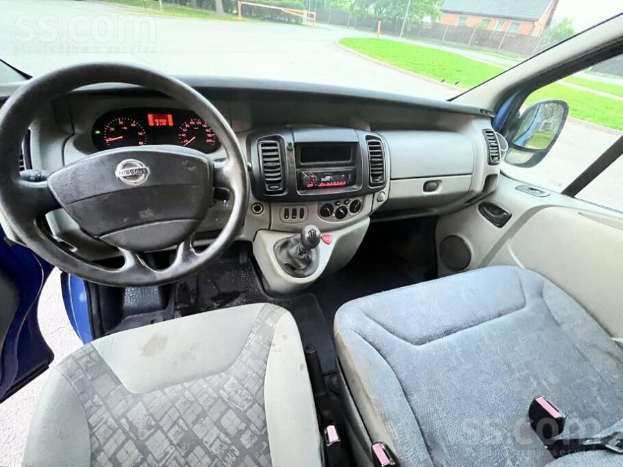 Синий Ниссан Примастар 2006 в Бауска, объемом двигателя 1.90 л и пробегом 192 тыс. км за 3400 €, фото 10 на AUTOMOTO.COM.LV