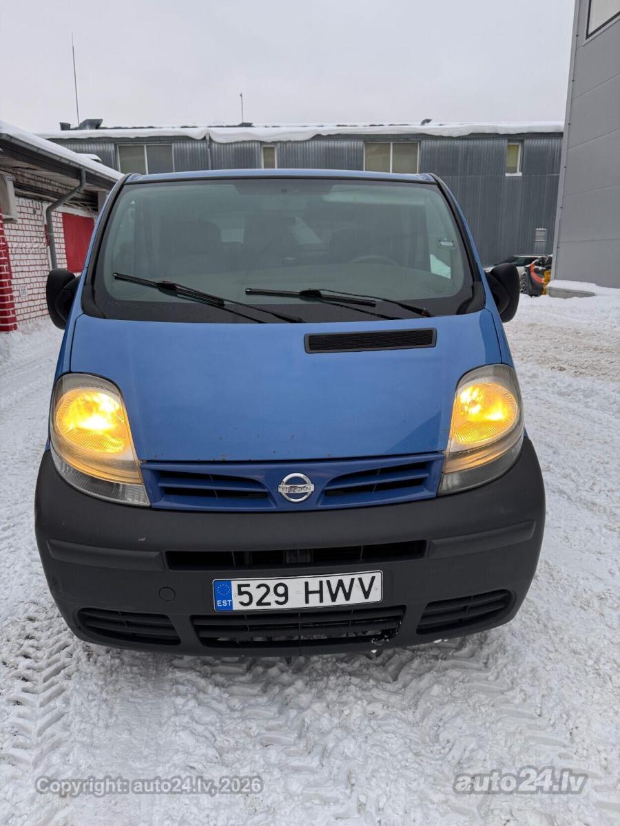 Zils Nissan Primastar 2003 Tallina, ar dzinēja tilpumu 1.90 L un nobraukumu 297 tūkst. km par 2290 €, foto 2 vietnē AUTOMOTO.COM.LV