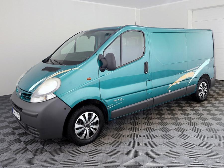 Green Nissan Primastar 2003 in Tallinn, with an engine capacity of 1.90 L and mileage of 328 thousand km for 2299 €, photo 11 on AUTOMOTO.COM.LV