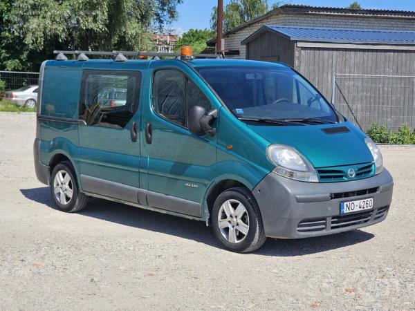 Zaļš Nissan Primastar 2004 Rīga, ar dzinēja tilpumu 1.90 L un nobraukumu 257 tūkst. km par 3350 €, foto 2 vietnē AUTOMOTO.COM.LV