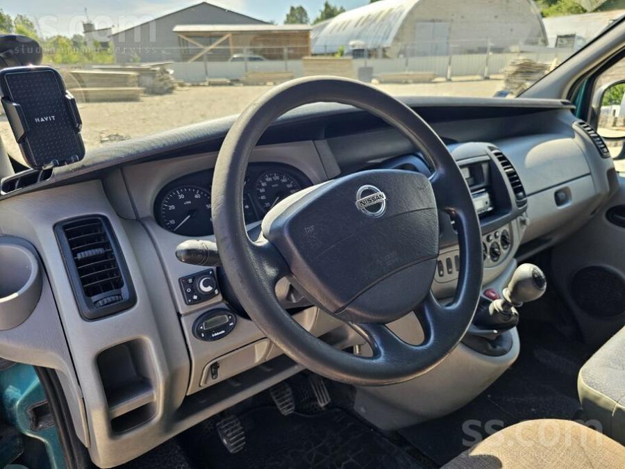 Zaļš Nissan Primastar 2004 Rīga, ar dzinēja tilpumu 1.90 L un nobraukumu 257 tūkst. km par 3350 €, foto 8 vietnē AUTOMOTO.COM.LV