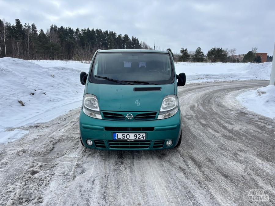 Green Nissan Primastar 2007 in Utena, with an engine capacity of 2.50 L and mileage of 375 thousand km for 5500 €, photo 2 on AUTOMOTO.COM.LV