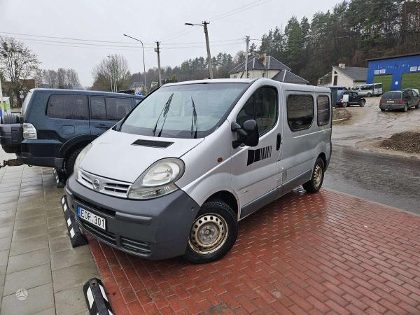 Grey Nissan Primastar 2005 in Prienai, with an engine capacity of 1.90 L and mileage of 272 thousand km for 1699 €, photo 1 on AUTOMOTO.COM.LV