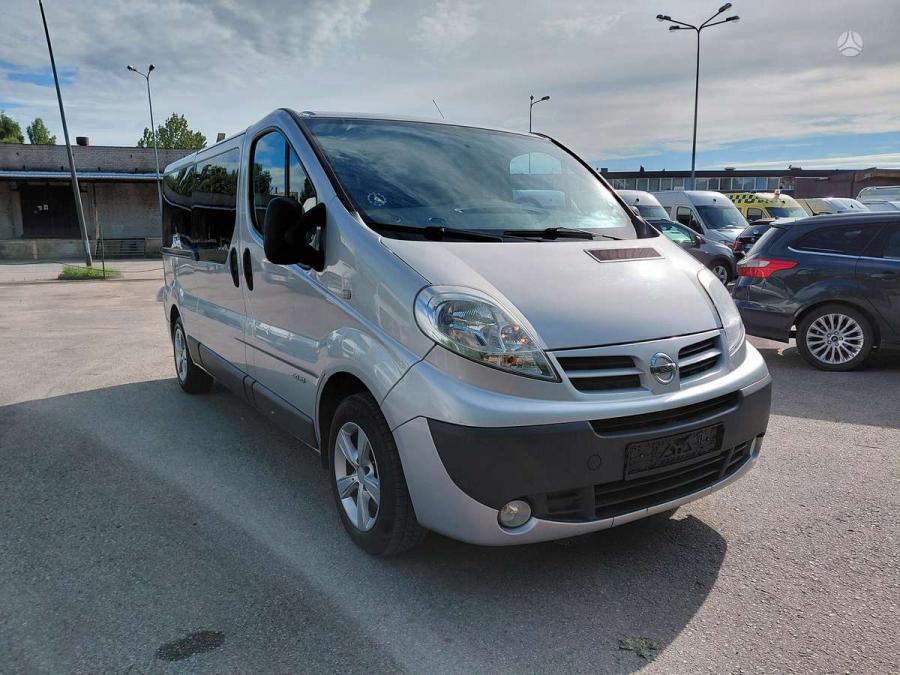 Grey Nissan Primastar 2013 in Klaipeda, with an engine capacity of 2.00 L and mileage of 305 thousand km for 8500 €, photo 4 on AUTOMOTO.COM.LV