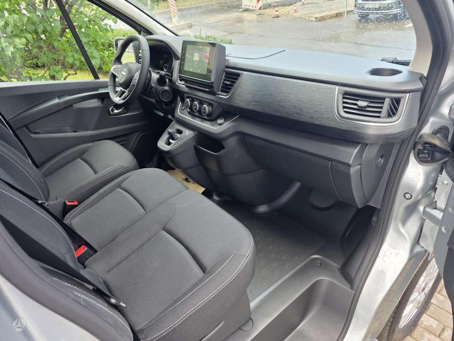 Grey Nissan Primastar 2026 in Vilnius, with an engine capacity of 2.00 L and mileage of 0 thousand km for 40200 €, photo 8 on AUTOMOTO.COM.LV