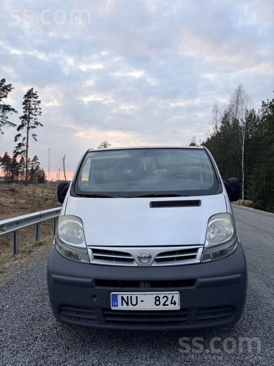 Pelēks Nissan Primastar 2003 Jēkabpils, ar dzinēja tilpumu 1.90 L un nobraukumu 315 tūkst. km par 4000 €, foto 1 vietnē AUTOMOTO.COM.LV