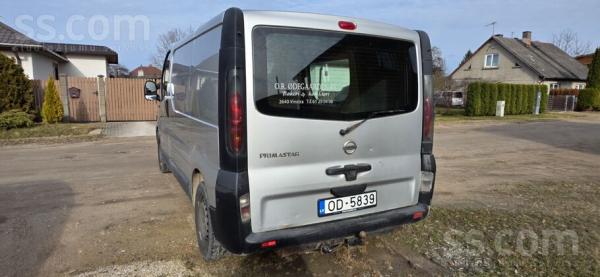 Grey Nissan Primastar 2003 in Jelgava, with an engine capacity of 1.90 L and mileage of 331 thousand km for 2300 €, photo 4 on AUTOMOTO.COM.LV