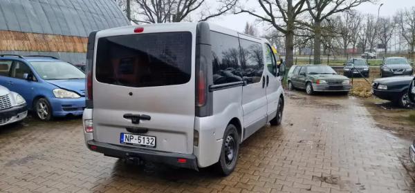 Grey Nissan Primastar 2006 in Valmiera, with an engine capacity of 1.90 L and mileage of 576 thousand km for 3200 €, photo 3 on AUTOMOTO.COM.LV