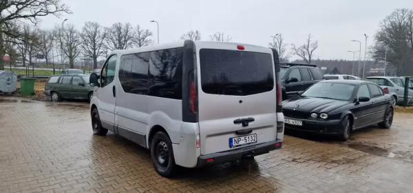 Grey Nissan Primastar 2006 in Valmiera, with an engine capacity of 1.90 L and mileage of 576 thousand km for 3200 €, photo 5 on AUTOMOTO.COM.LV