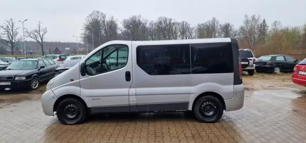 Grey Nissan Primastar 2006 in Valmiera, with an engine capacity of 1.90 L and mileage of 576 thousand km for 3200 €, photo 6 on AUTOMOTO.COM.LV