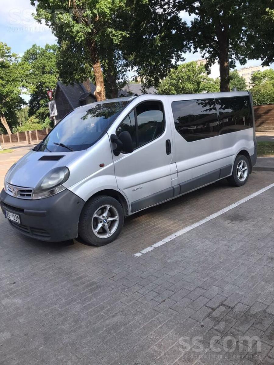 Pelēks Nissan Primastar 2006 Jūrmala, ar dzinēja tilpumu 1.90 L un nobraukumu 513 tūkst. km par 3100 €, foto 1 vietnē AUTOMOTO.COM.LV