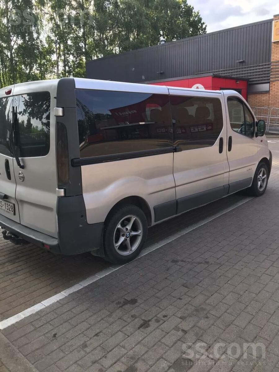 Pelēks Nissan Primastar 2006 Jūrmala, ar dzinēja tilpumu 1.90 L un nobraukumu 513 tūkst. km par 3100 €, foto 3 vietnē AUTOMOTO.COM.LV