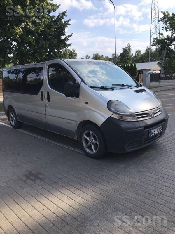 Pelēks Nissan Primastar 2006 Jūrmala, ar dzinēja tilpumu 1.90 L un nobraukumu 513 tūkst. km par 3100 €, foto 3 vietnē AUTOMOTO.COM.LV