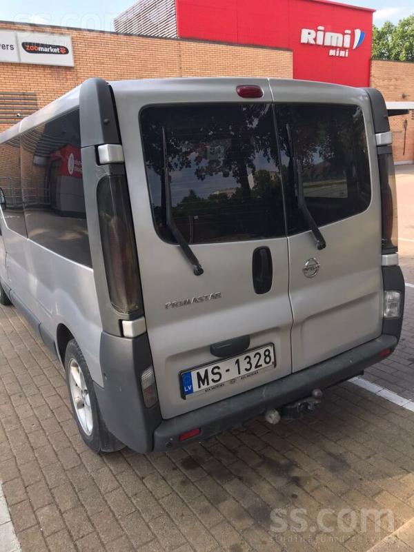 Pelēks Nissan Primastar 2006 Jūrmala, ar dzinēja tilpumu 1.90 L un nobraukumu 513 tūkst. km par 3100 €, foto 4 vietnē AUTOMOTO.COM.LV