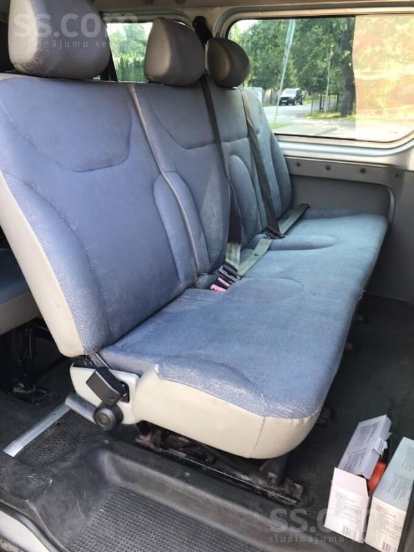 Pelēks Nissan Primastar 2006 Jūrmala, ar dzinēja tilpumu 1.90 L un nobraukumu 513 tūkst. km par 3100 €, foto 7 vietnē AUTOMOTO.COM.LV