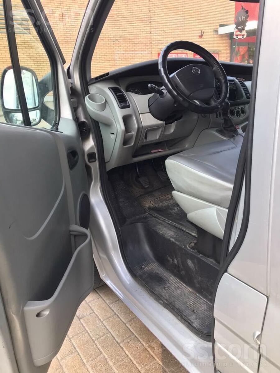 Pelēks Nissan Primastar 2006 Jūrmala, ar dzinēja tilpumu 1.90 L un nobraukumu 513 tūkst. km par 3100 €, foto 10 vietnē AUTOMOTO.COM.LV