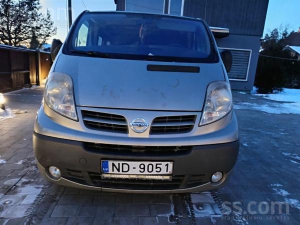 Pelēks Nissan Primastar 2007 Rīga, ar dzinēja tilpumu 2.00 L un nobraukumu 613 tūkst. km par 3500 €, foto 5 vietnē AUTOMOTO.COM.LV
