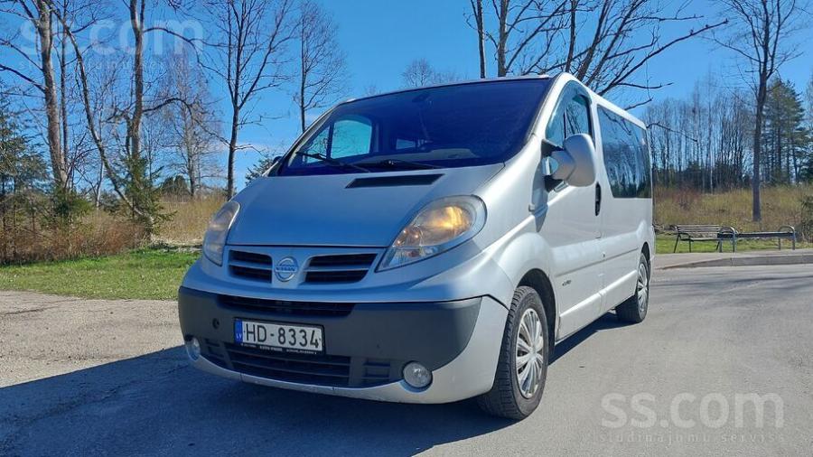 Pelēks Nissan Primastar 2007 Alūksne, ar dzinēja tilpumu 2.00 L un nobraukumu 0 tūkst. km par 3700 €, foto 1 vietnē AUTOMOTO.COM.LV