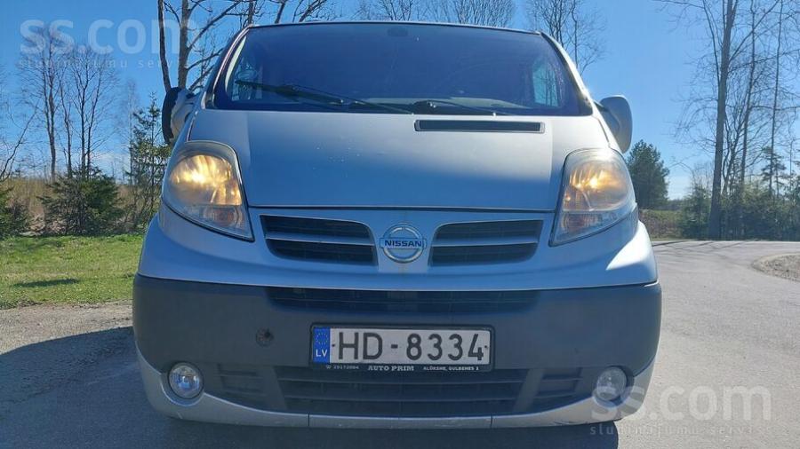 Pelēks Nissan Primastar 2007 Alūksne, ar dzinēja tilpumu 2.00 L un nobraukumu 0 tūkst. km par 3700 €, foto 4 vietnē AUTOMOTO.COM.LV