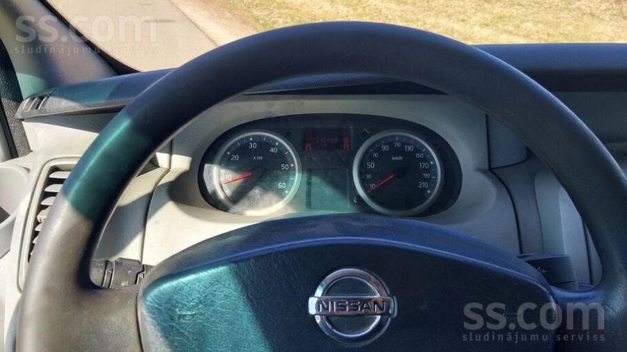Pelēks Nissan Primastar 2007 Alūksne, ar dzinēja tilpumu 2.00 L un nobraukumu 0 tūkst. km par 3700 €, foto 13 vietnē AUTOMOTO.COM.LV