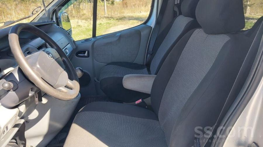 Pelēks Nissan Primastar 2007 Alūksne, ar dzinēja tilpumu 2.00 L un nobraukumu 0 tūkst. km par 3700 €, foto 17 vietnē AUTOMOTO.COM.LV