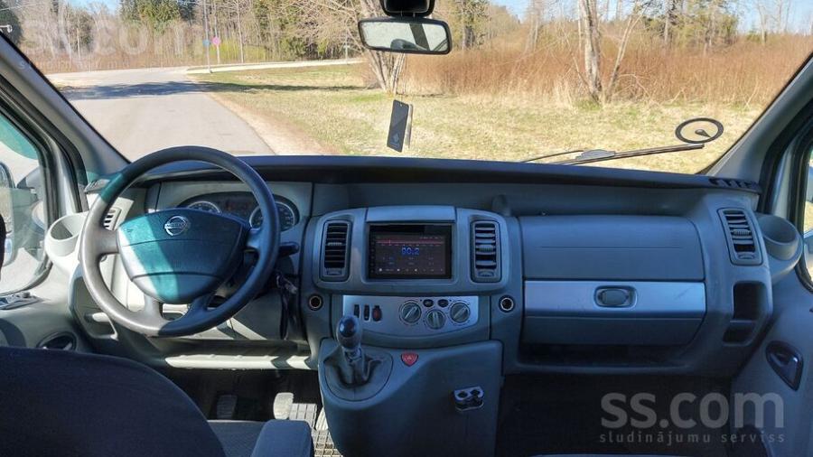 Pelēks Nissan Primastar 2007 Alūksne, ar dzinēja tilpumu 2.00 L un nobraukumu 0 tūkst. km par 3700 €, foto 18 vietnē AUTOMOTO.COM.LV