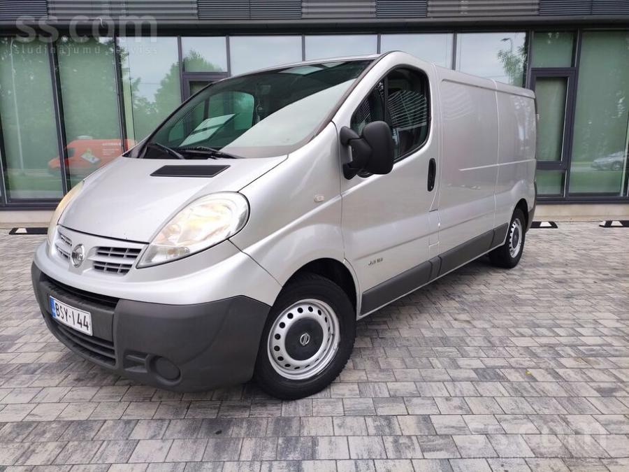 Pelēks Nissan Primastar 2007 Rīga, ar dzinēja tilpumu 2.00 L un nobraukumu 400 tūkst. km par 3950 €, foto 3 vietnē AUTOMOTO.COM.LV
