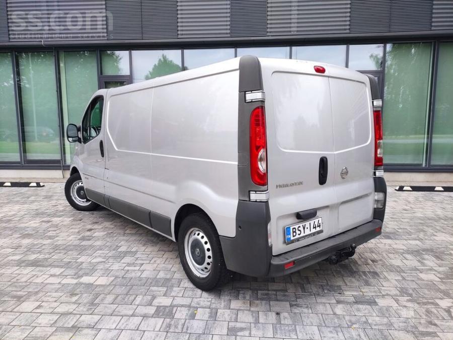 Pelēks Nissan Primastar 2007 Rīga, ar dzinēja tilpumu 2.00 L un nobraukumu 400 tūkst. km par 3950 €, foto 4 vietnē AUTOMOTO.COM.LV