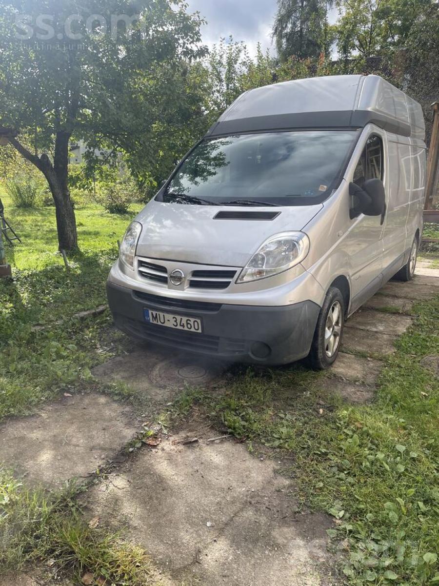 Grey Nissan Primastar 2008 in Gulbene, with an engine capacity of 2.00 L and mileage of 266 thousand km for 4000 €, photo 1 on AUTOMOTO.COM.LV