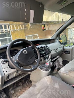 Grey Nissan Primastar 2008 in Gulbene, with an engine capacity of 2.00 L and mileage of 266 thousand km for 4000 €, photo 4 on AUTOMOTO.COM.LV