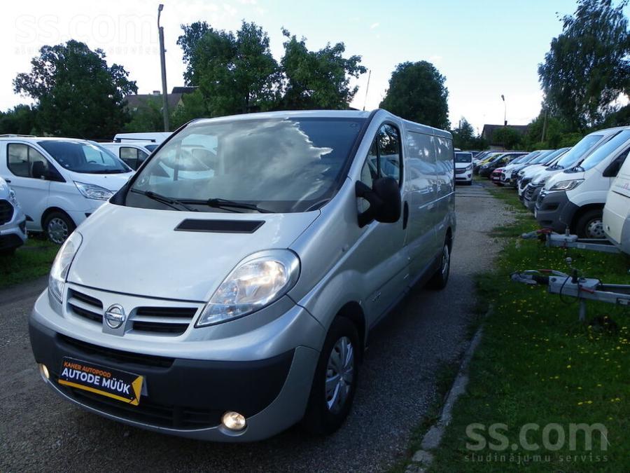 Pelēks Nissan Primastar 2014 Valka, ar dzinēja tilpumu 2.00 L un nobraukumu 236 tūkst. km par 5999 €, foto 1 vietnē AUTOMOTO.COM.LV