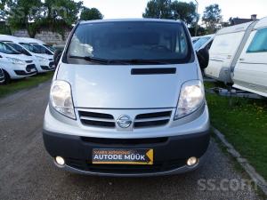 Pelēks Nissan Primastar 2014 Valka, ar dzinēja tilpumu 2.00 L un nobraukumu 236 tūkst. km par 5999 €, foto 3 vietnē AUTOMOTO.COM.LV
