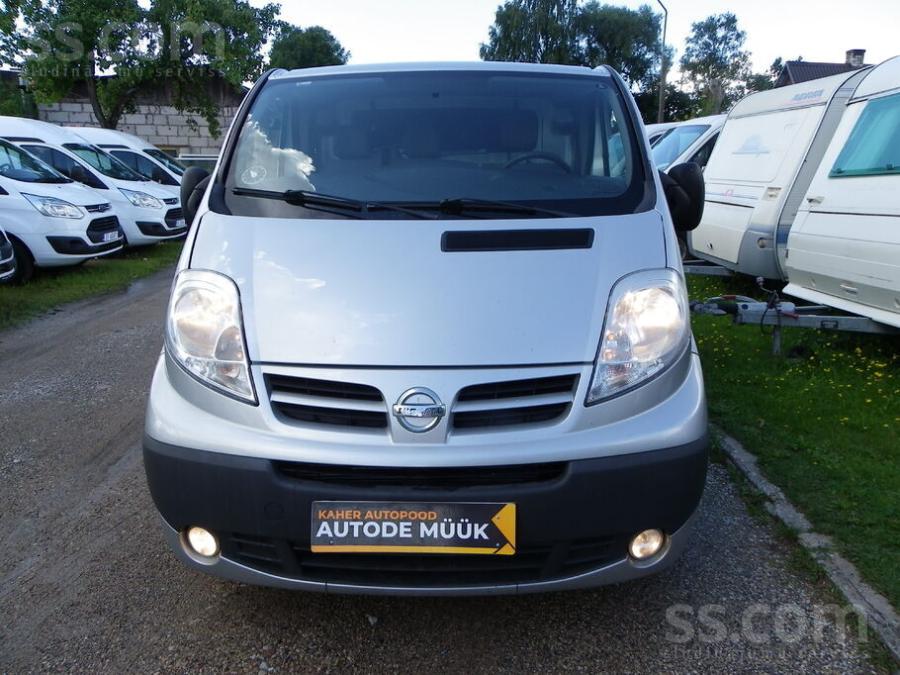 Pelēks Nissan Primastar 2014 Valka, ar dzinēja tilpumu 2.00 L un nobraukumu 236 tūkst. km par 5999 €, foto 3 vietnē AUTOMOTO.COM.LV