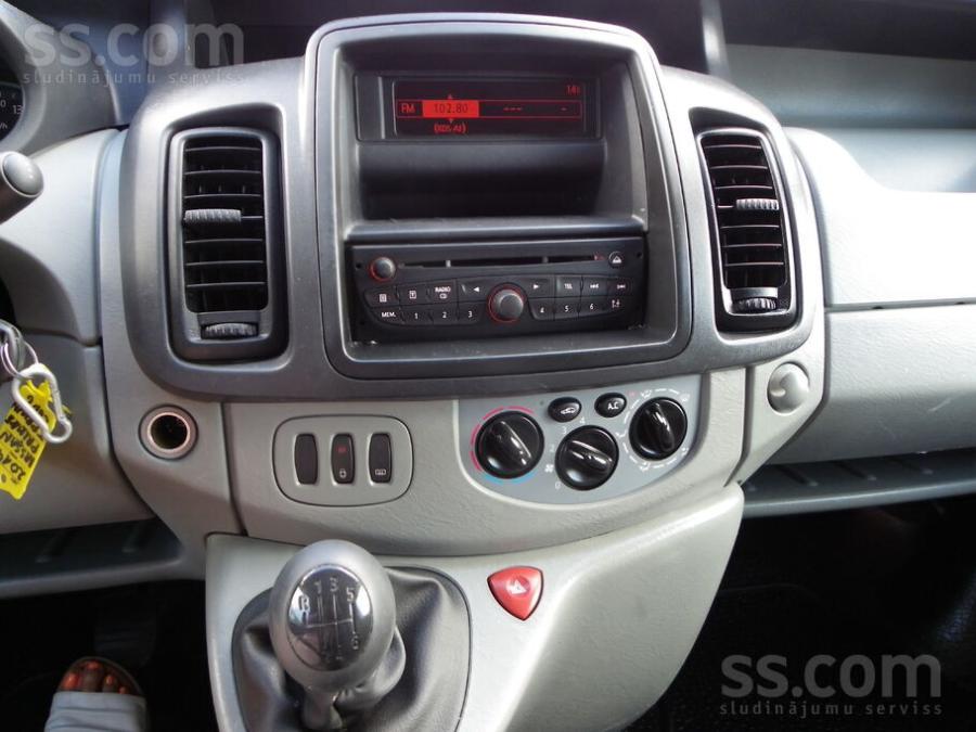 Pelēks Nissan Primastar 2014 Valka, ar dzinēja tilpumu 2.00 L un nobraukumu 236 tūkst. km par 5999 €, foto 11 vietnē AUTOMOTO.COM.LV