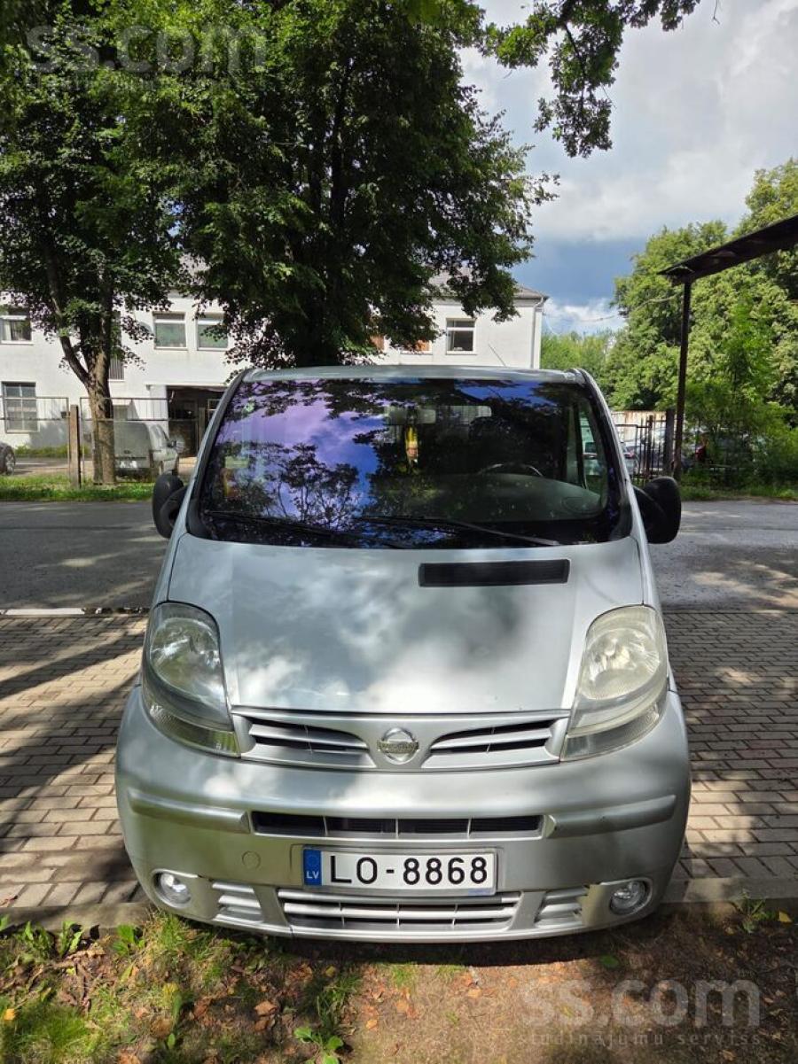 Grey Nissan Primastar 2006 in Riga, with an engine capacity of 1.90 L and mileage of 273 thousand km for 5732 €, photo 4 on AUTOMOTO.COM.LV