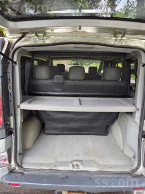 Grey Nissan Primastar 2006 in Riga, with an engine capacity of 1.90 L and mileage of 273 thousand km for 5732 €, photo 5 on AUTOMOTO.COM.LV