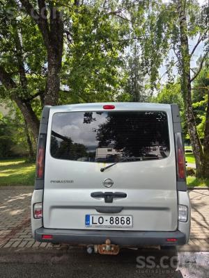 Grey Nissan Primastar 2006 in Riga, with an engine capacity of 1.90 L and mileage of 273 thousand km for 5732 €, photo 6 on AUTOMOTO.COM.LV