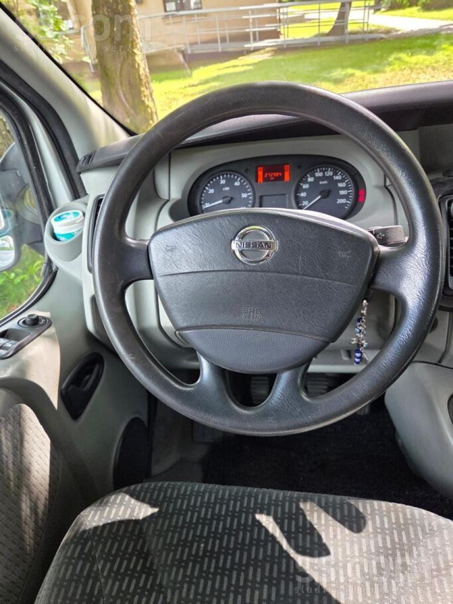 Grey Nissan Primastar 2006 in Riga, with an engine capacity of 1.90 L and mileage of 273 thousand km for 5732 €, photo 9 on AUTOMOTO.COM.LV