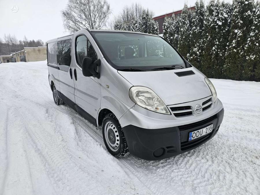 Pelēks Nissan Primastar 2008 Jurbarkas, ar dzinēja tilpumu 2.00 L un nobraukumu 330 tūkst. km par 3450 €, foto 2 vietnē AUTOMOTO.COM.LV