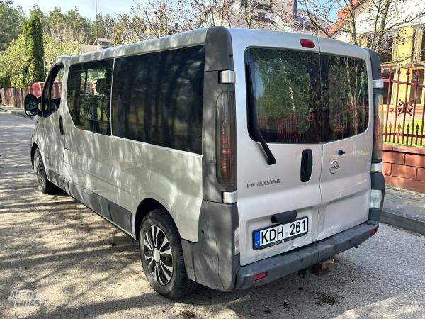 Pelēks Nissan Primastar 2005 Viļņa, ar dzinēja tilpumu 2.50 L un nobraukumu 339 tūkst. km par 2950 €, foto 3 vietnē AUTOMOTO.COM.LV