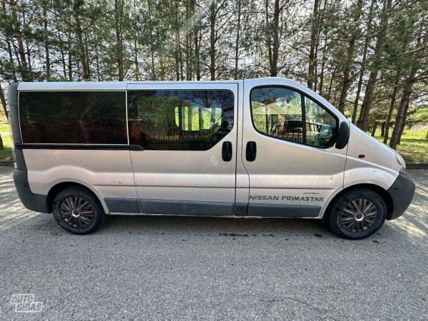 Pelēks Nissan Primastar 2005 Viļņa, ar dzinēja tilpumu 2.50 L un nobraukumu 339 tūkst. km par 2950 €, foto 5 vietnē AUTOMOTO.COM.LV